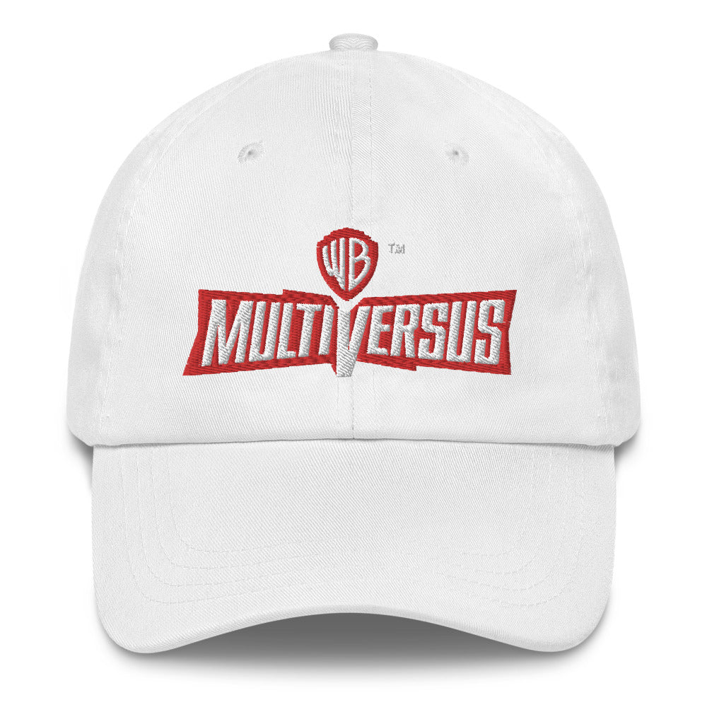 MultiVersus Logo White Embroidered Dad Hat – Warner Bros. Shop - UK