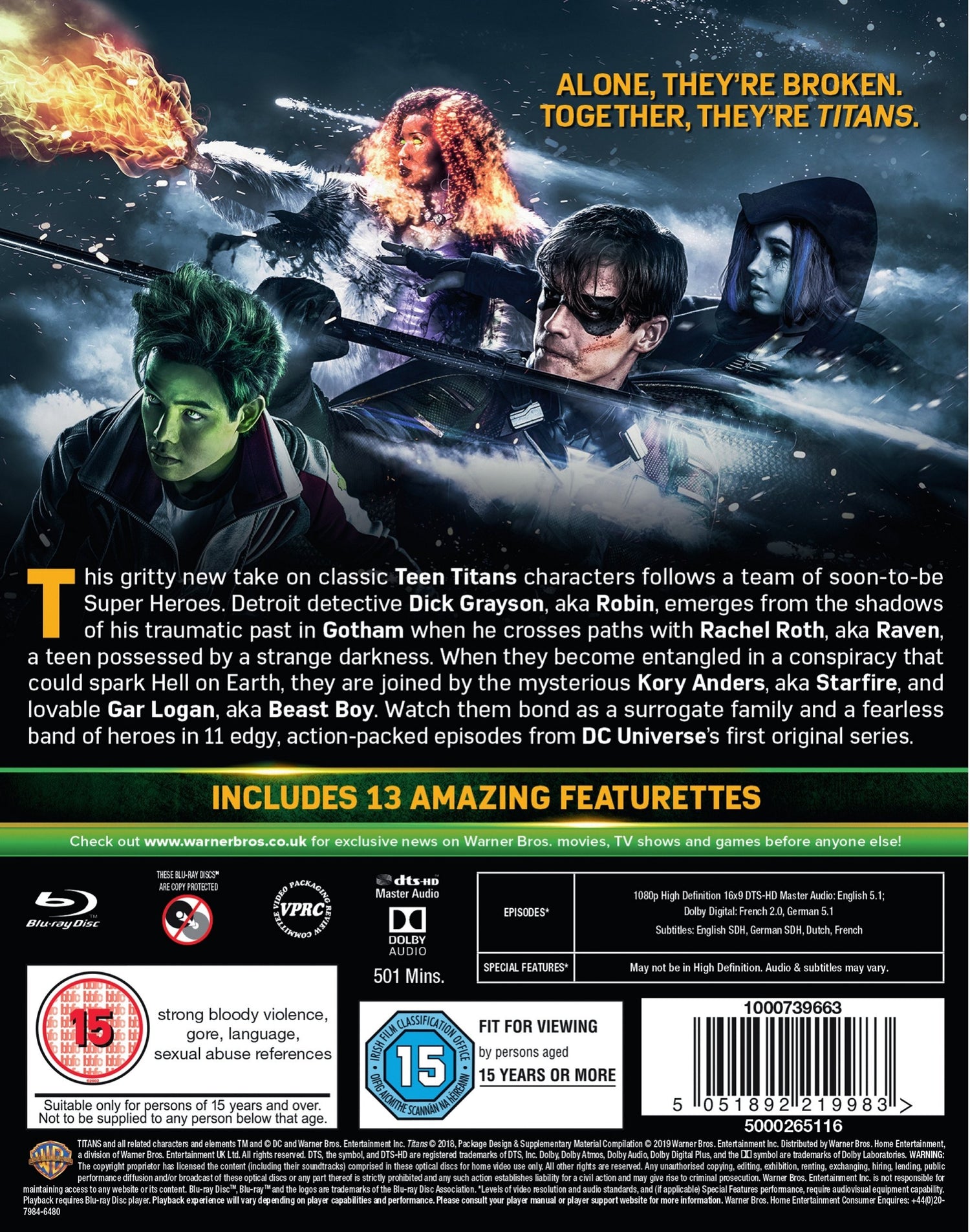 Titans | Shop DVDs & Gifts | Official WB Shop UK – Warner Bros. Shop - UK