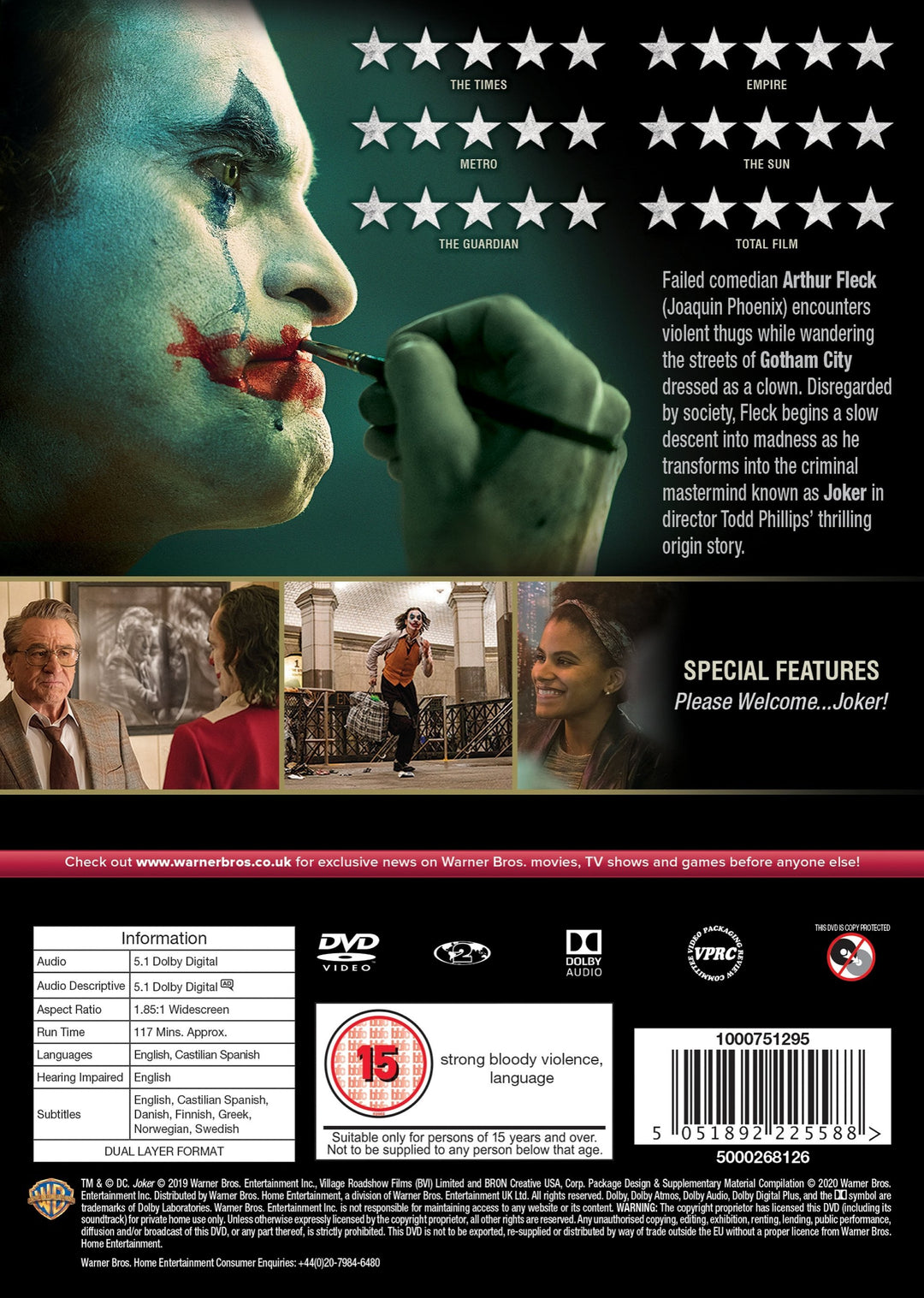 Joker | Shop DVDs & Gifts | Official WB Shop UK – Film