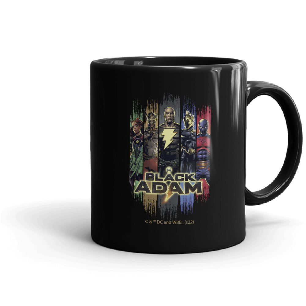 Black Adam Characters Graphic Mug