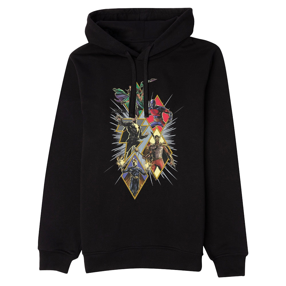 Black Adam & Justice Society Adult Hoodie