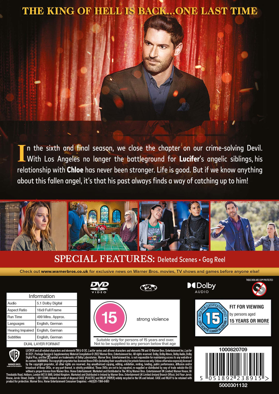 Lucifer | Shop DVDs & Gifts | Official WB Shop UK