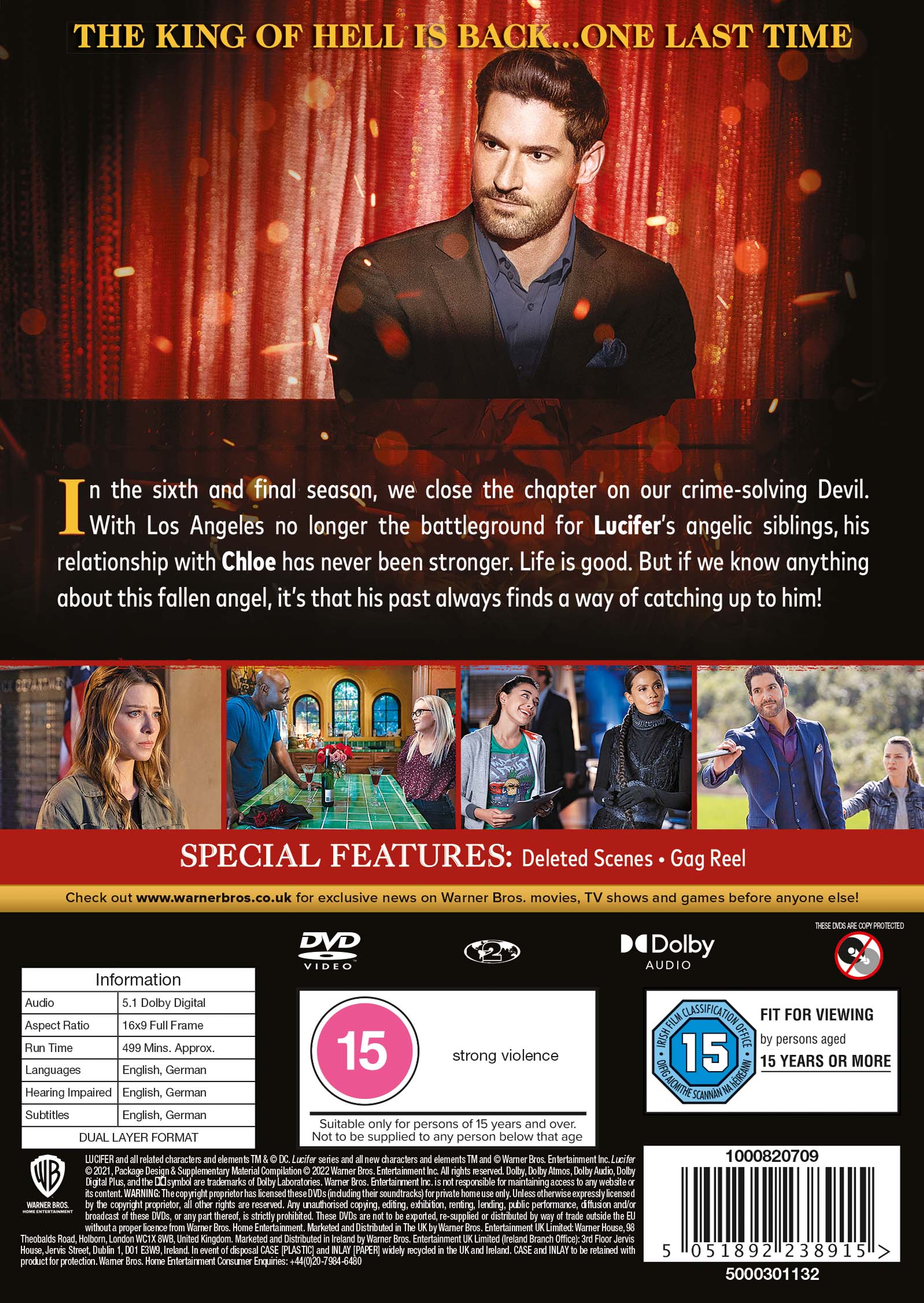 Lucifer | Shop DVDs & Gifts | Official WB Shop UK