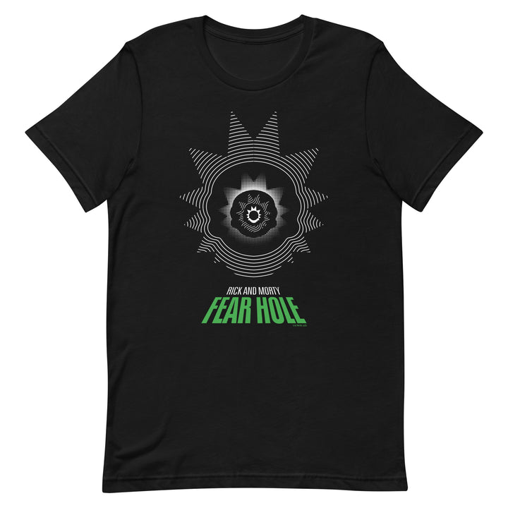 Rick and Morty Fear Hole Adult T Shirt