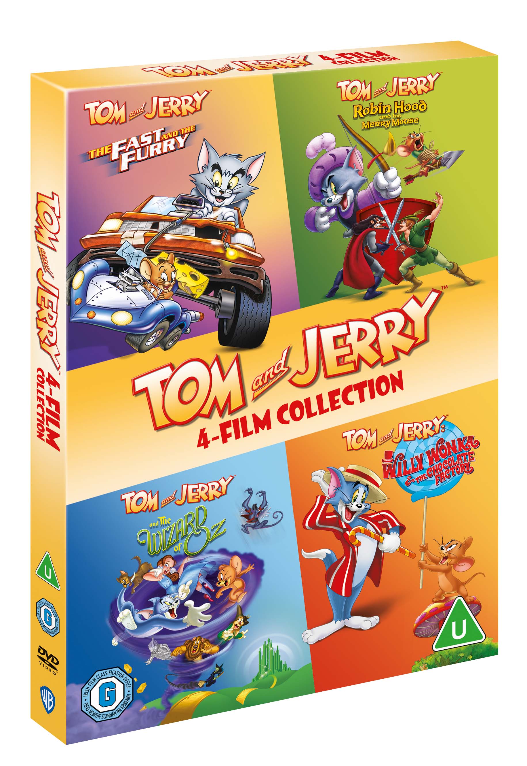 Tom And Jerry Robin Hood And His Merry Mouse Dvd Cover