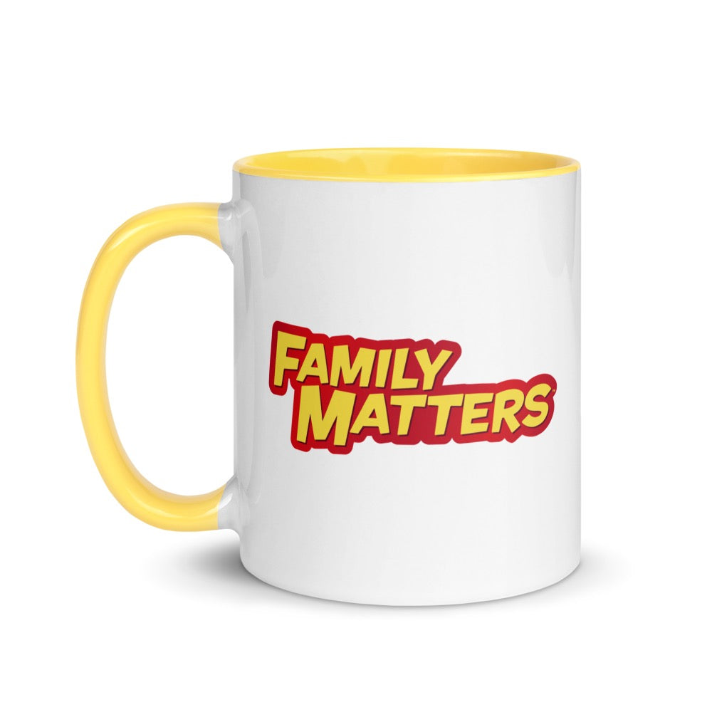 WB100 Family Matters Two-Tone Mug